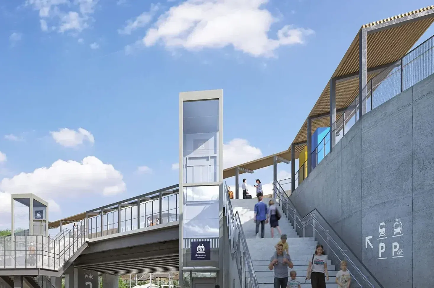 Halte Talence Médoquine – RER Métropolitain Bordeaux Nouvelle-Aquitaine