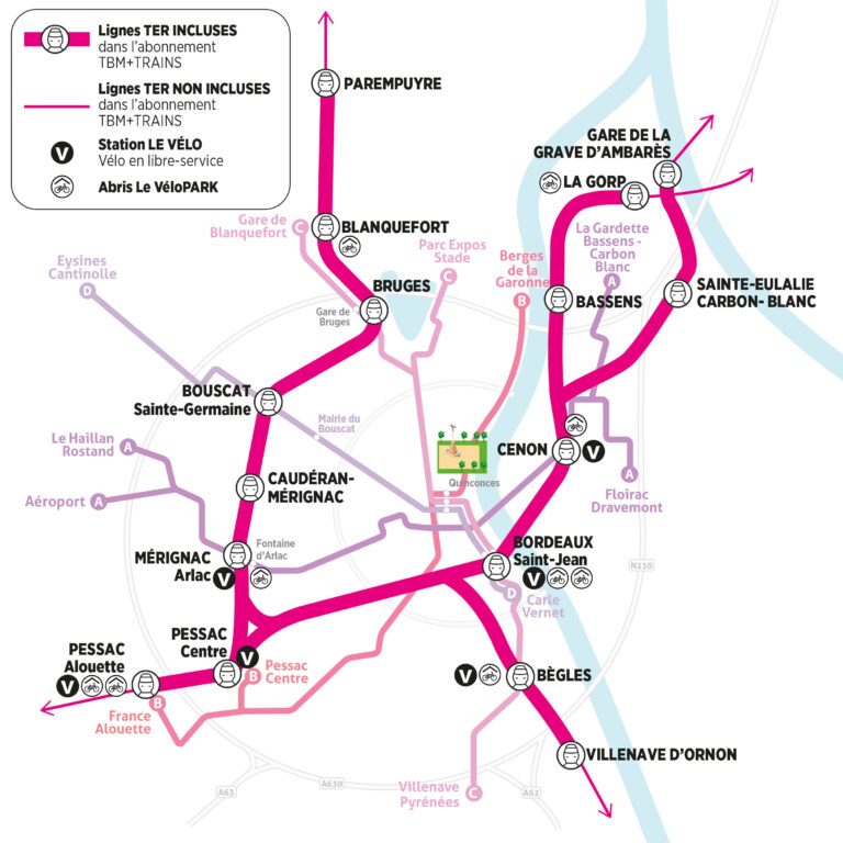 Abonnement TBM + Trains : l’abonnement illimité tout-en-un – RER-M Bordeaux Métropole Nouvelle ...